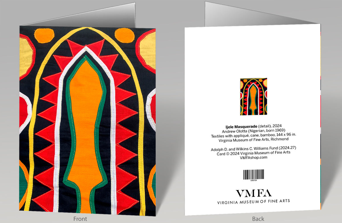 Ijele Masquerade 5x7 Greeting Card – Museum Nerd