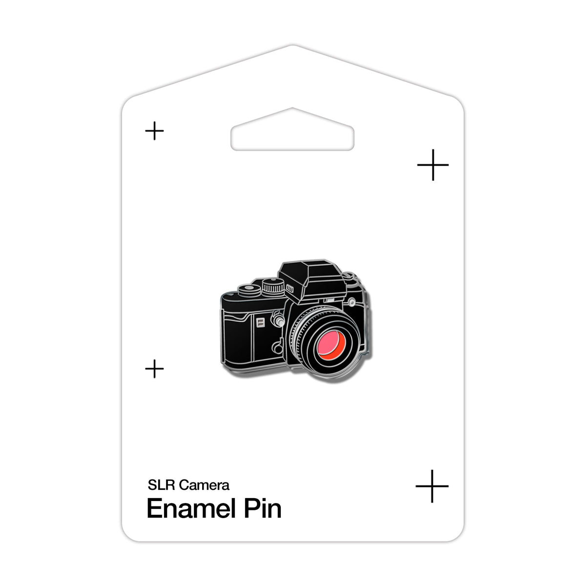 SLR Camera Enamel Pin – Museum Nerd