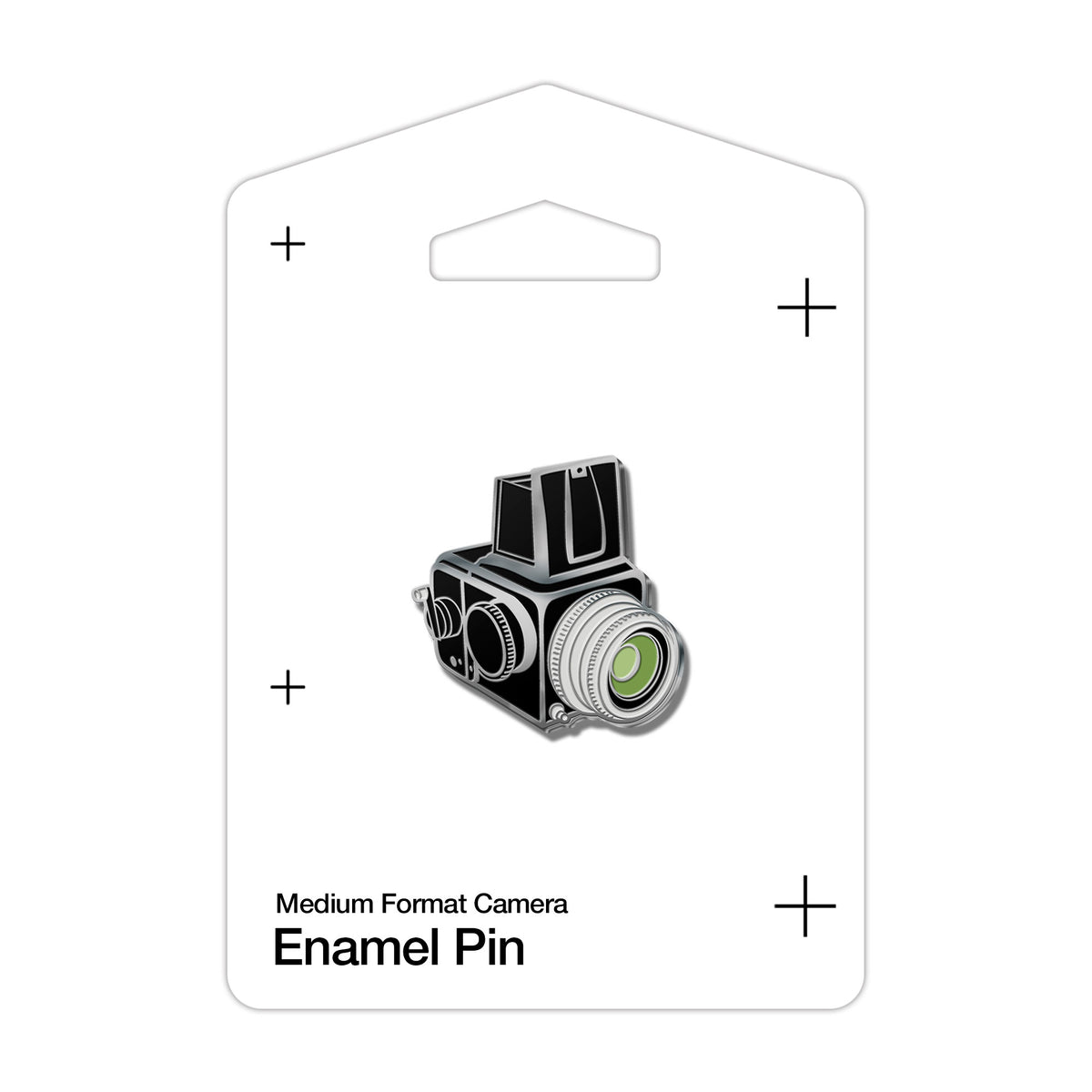 Medium Format Camera Enamel Pin – Museum Nerd
