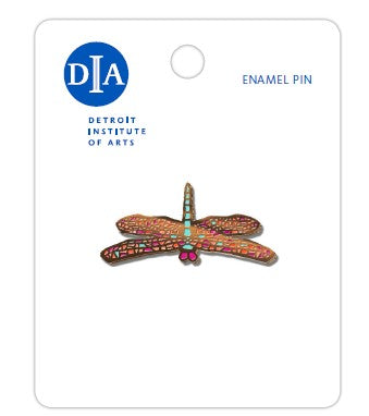 Tiffany Dragon Fly Enamel Pin – Museum Nerd