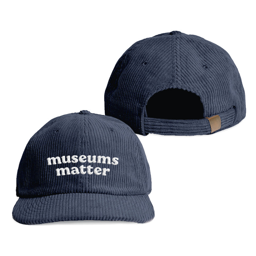 Museums Matter Corduroy Cap – Museum Nerd