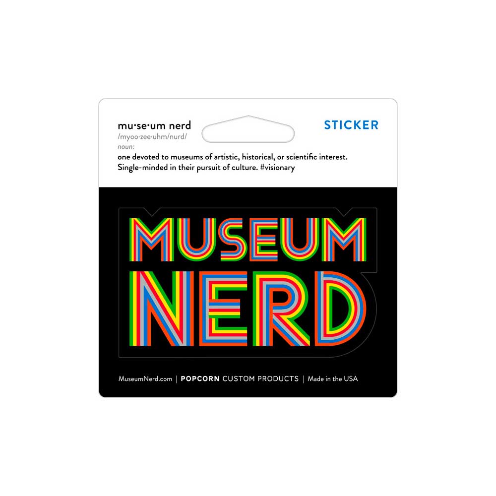 Sticker – Museum Nerd